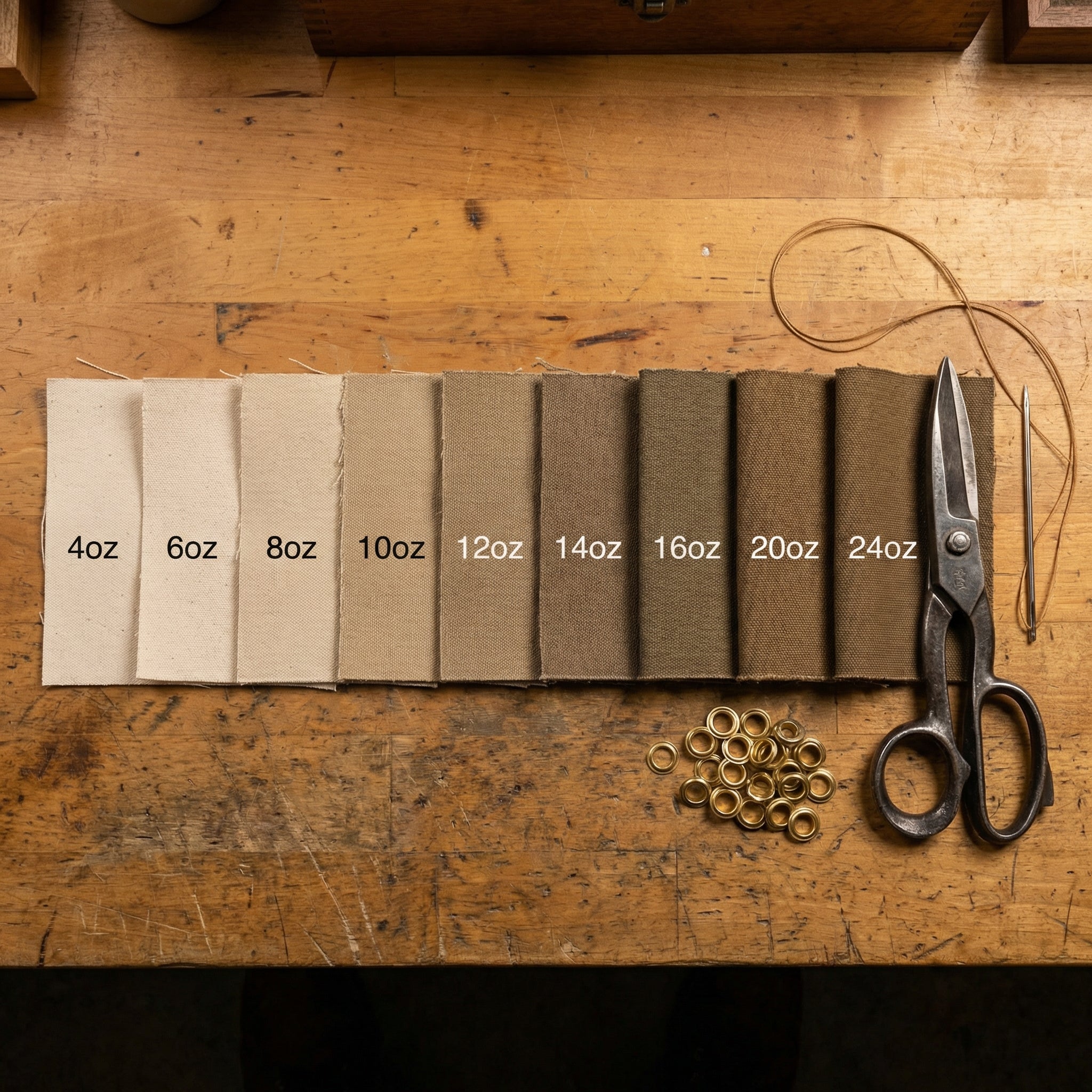 Canvas Weight Guide: 4oz to 24oz Explained (With Projects)